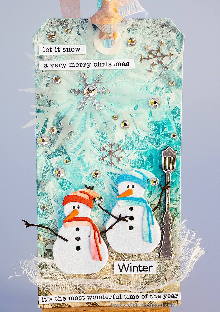 Simon Says: Christmas/Winter Card