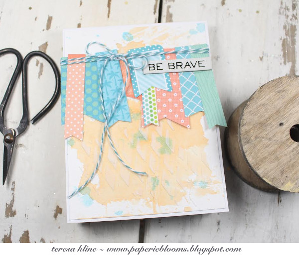 Simon Says: Use Patterned Paper