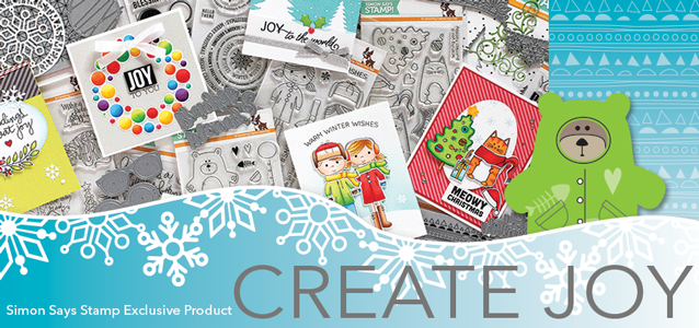 Simon Says Stamp New Release! “Create Joy” is revealed!