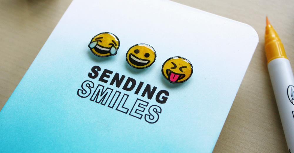 Cardmaking with Emojis