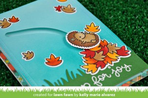 A Jump For Joy Slider Card