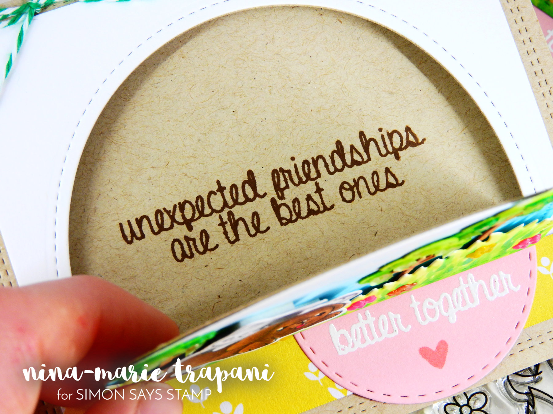 Studio Monday with Nina-Marie: Window Pop Up Cards