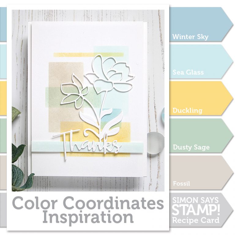 Color Coordinates: Soft Colors for Year Round Cardmaking
