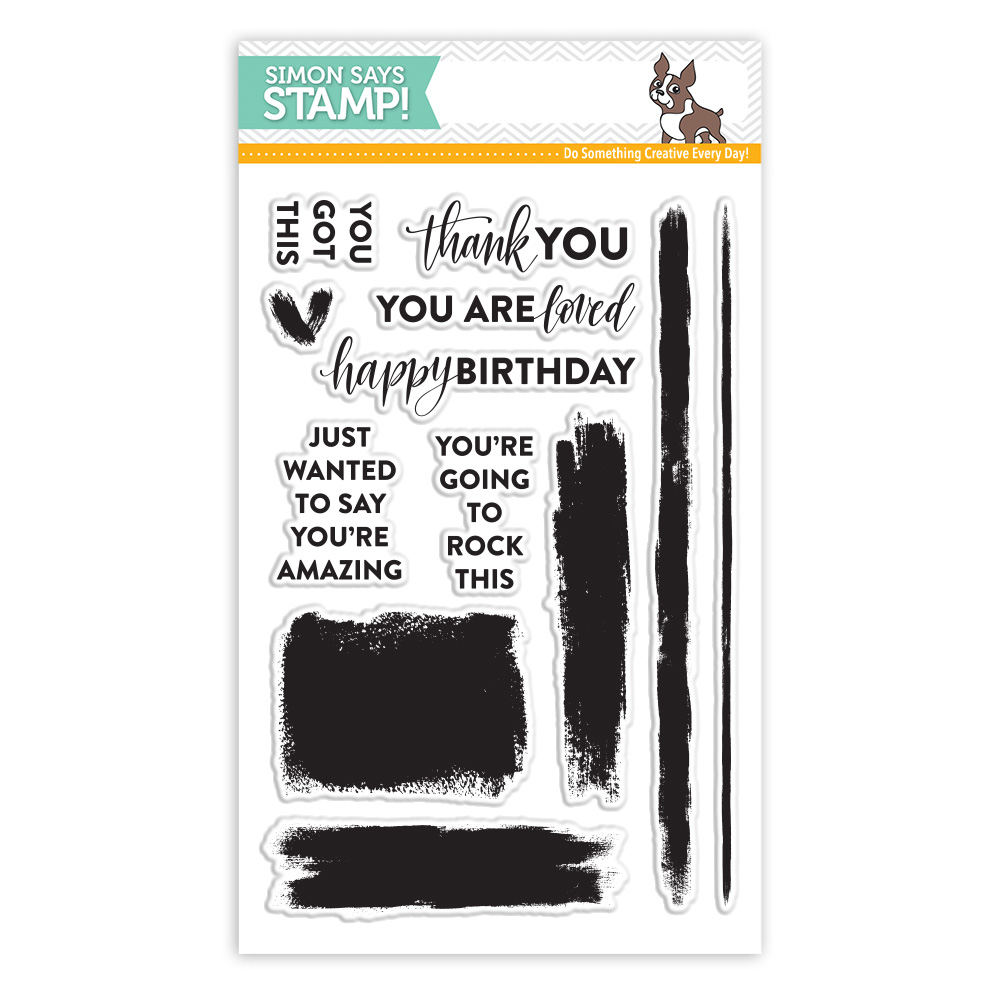 Brushstroke Messages: Simon Says Stamp Card Kit Reveal