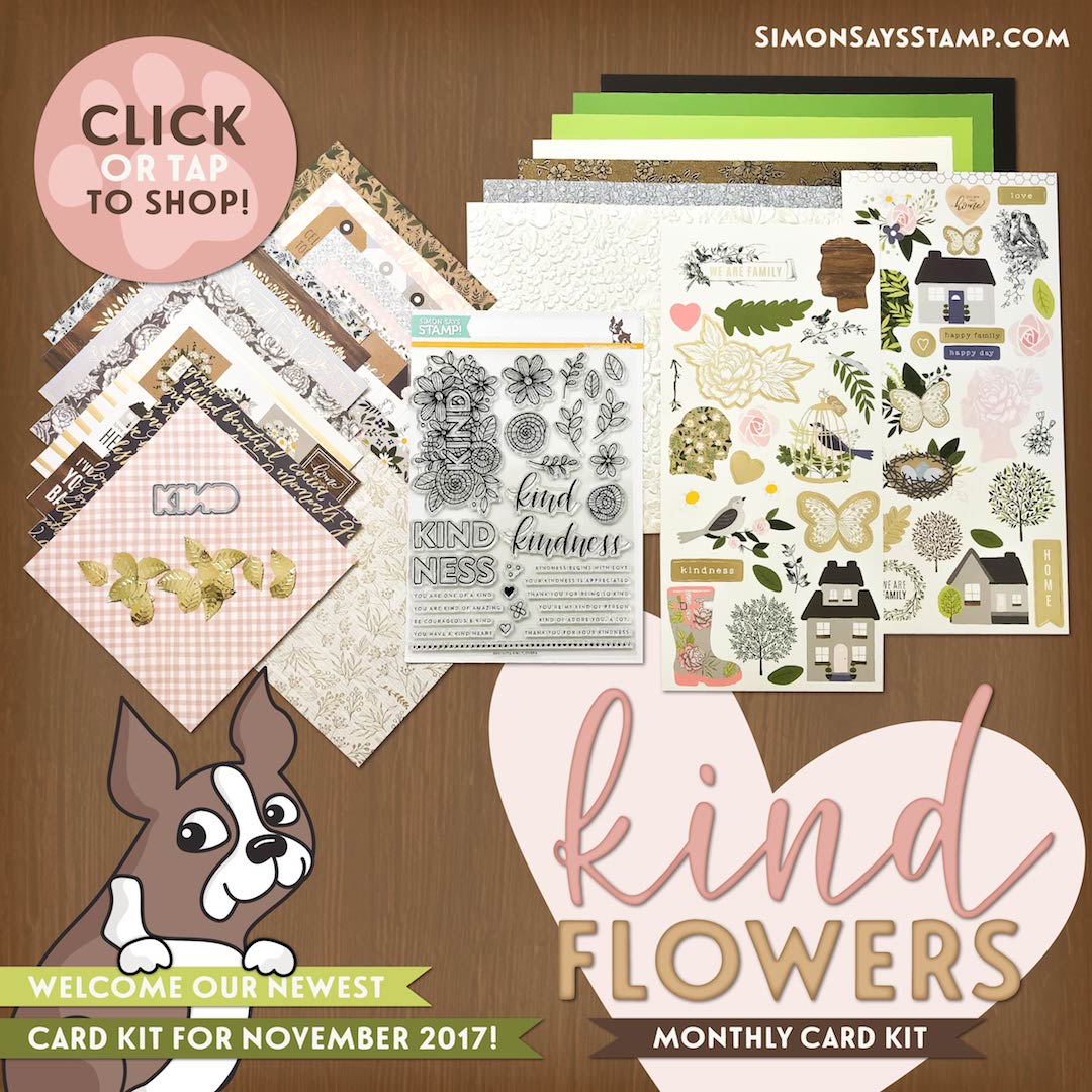 November “Kind Flowers” Card Kit Inspiration by Nichol Spohr