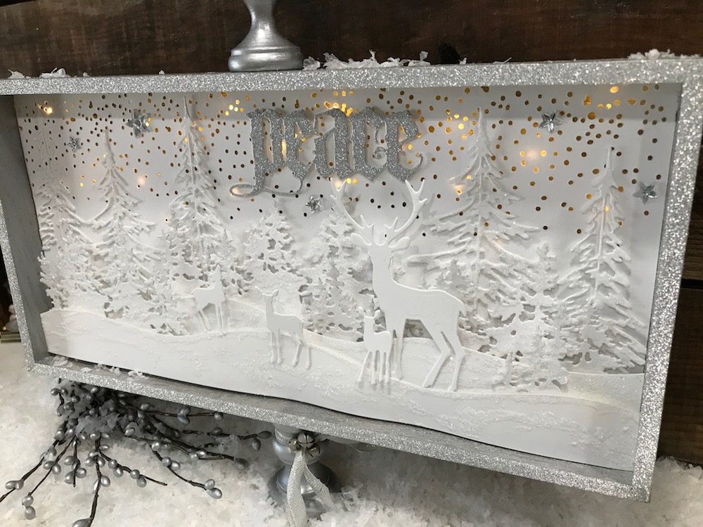 A Tim Holtz Winter Wonderland by Richele Christensen