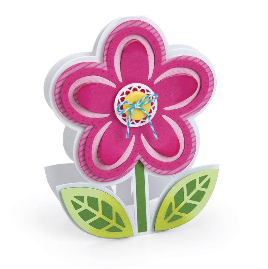 Sizzix Felt Flower Fold-its Card - Simon Says Stamp Blog