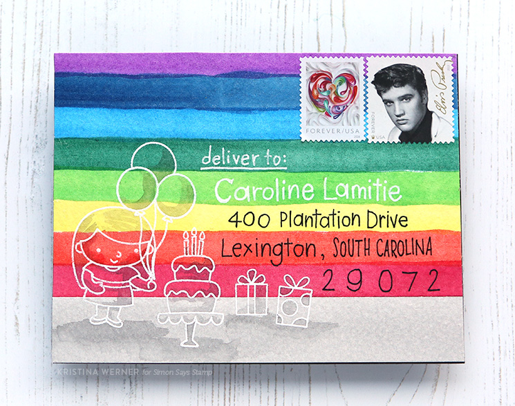Monthly Mail Art with Kristina Werner – February 2018