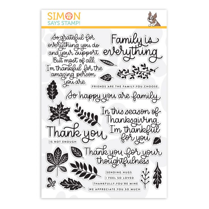 Simon Says Stamp Card Kit Reveal and Inspiration: Thanks and Leaves