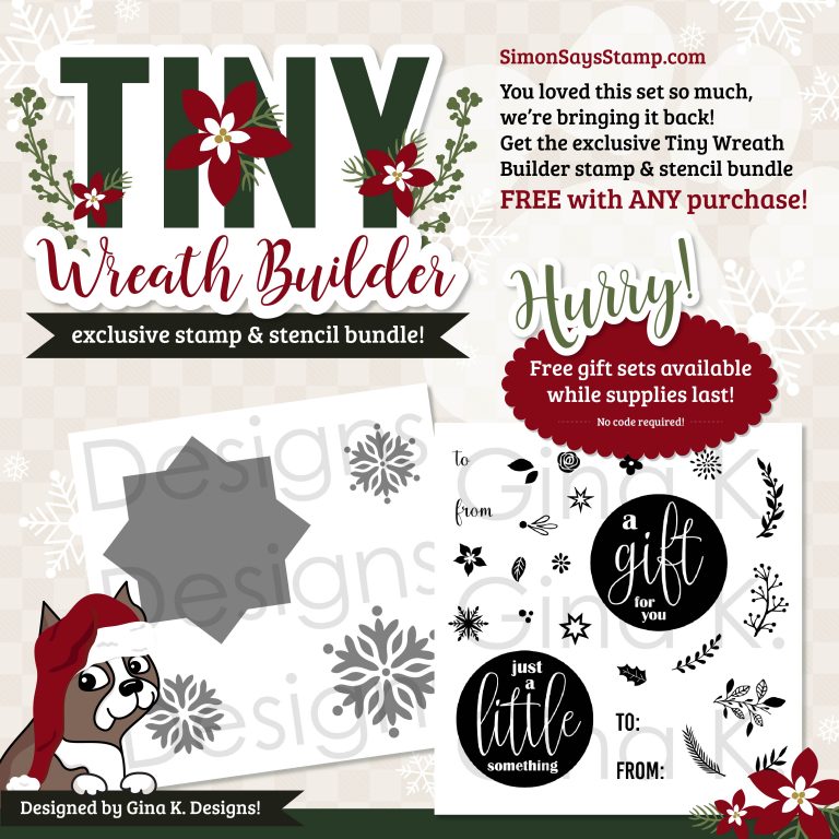 Gina K Designs Tiny Wreath Builder Bundle!!!