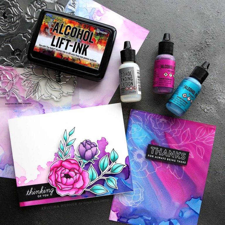 Alcohol Pearl Inks & the May 2019 Card Kit