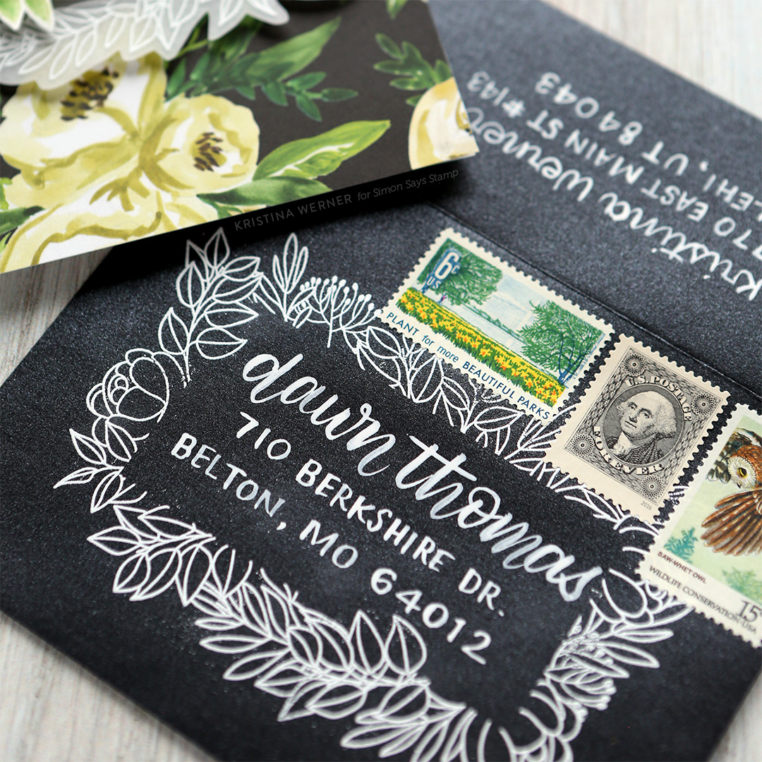 Blender Pen Coloring & Mail Art Lettering – June 2019 Card Kit