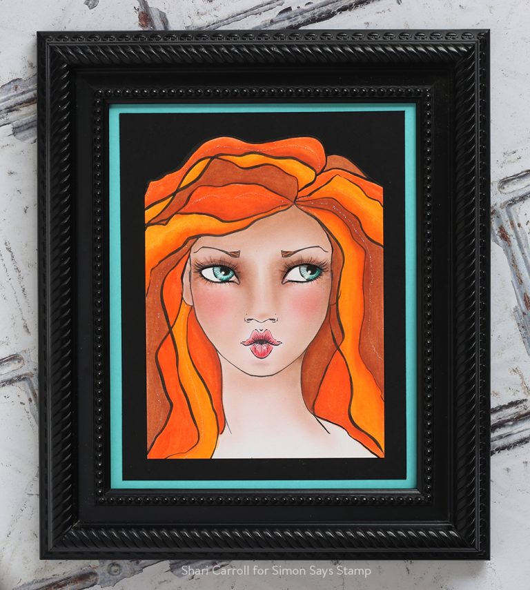 Mixed Medium with Shari Carroll: Jane Davenport Making Faces