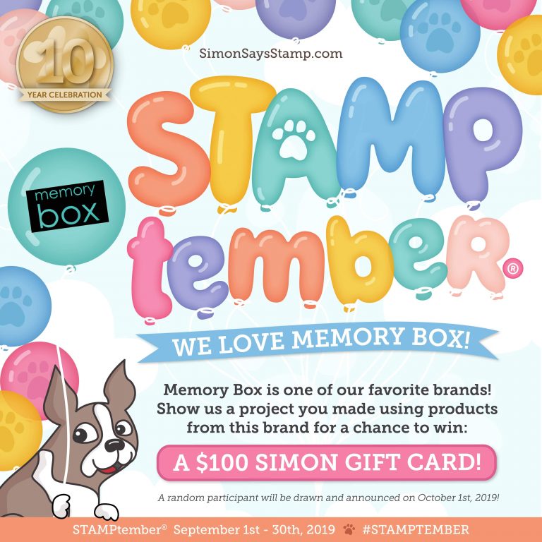Memory Box STAMPtember® 2019 Exclusive Collaboration!