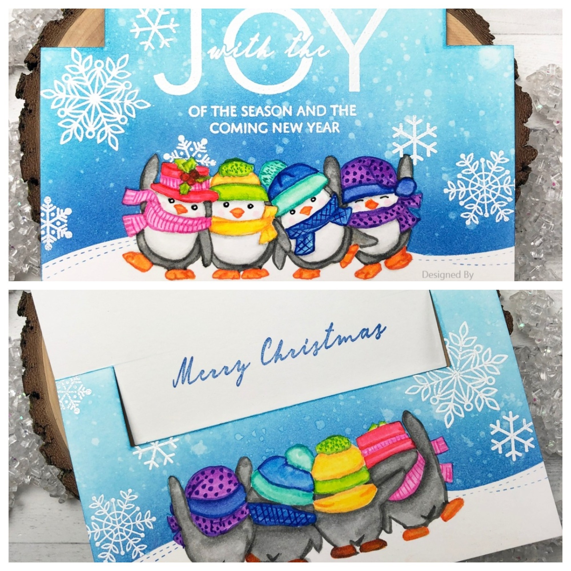 Art Impressions EXCLUSIVE: Holiday Flip Card Set!