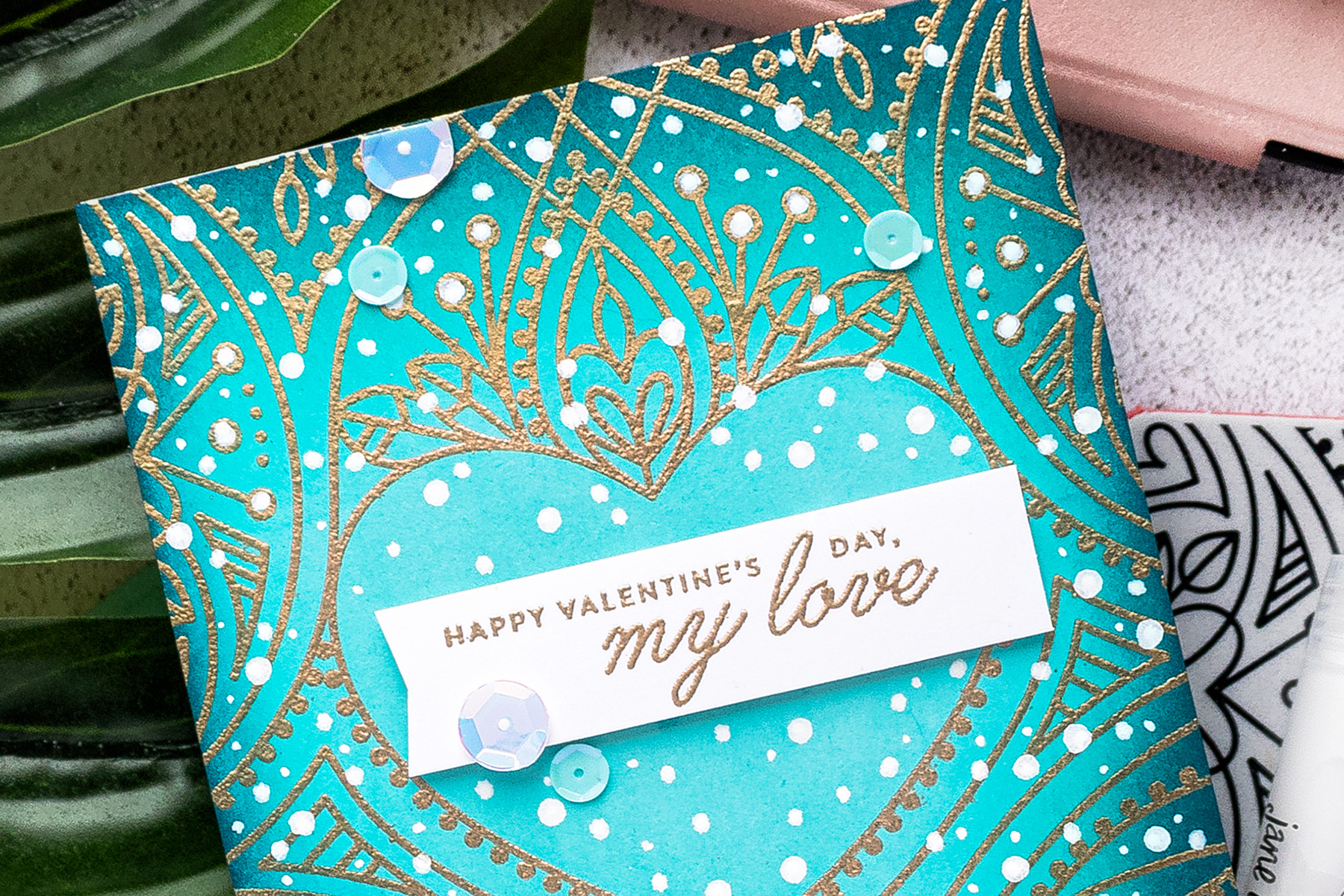 Yippee for Yana: Wintery Valentine’s Day Card