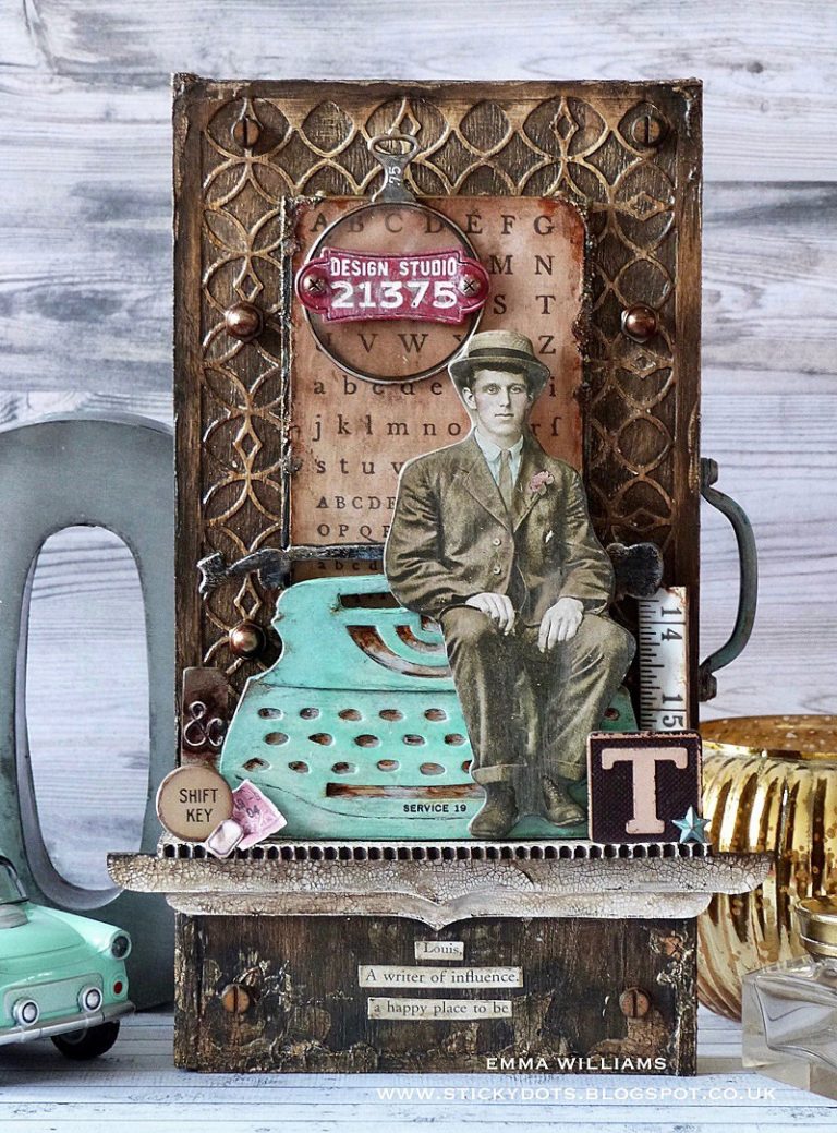 Retro Type Vignette Tray