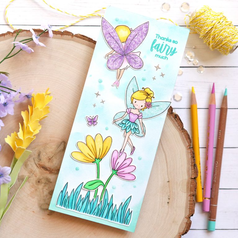 One Stamp, Five Ways: Fairytale Spinners