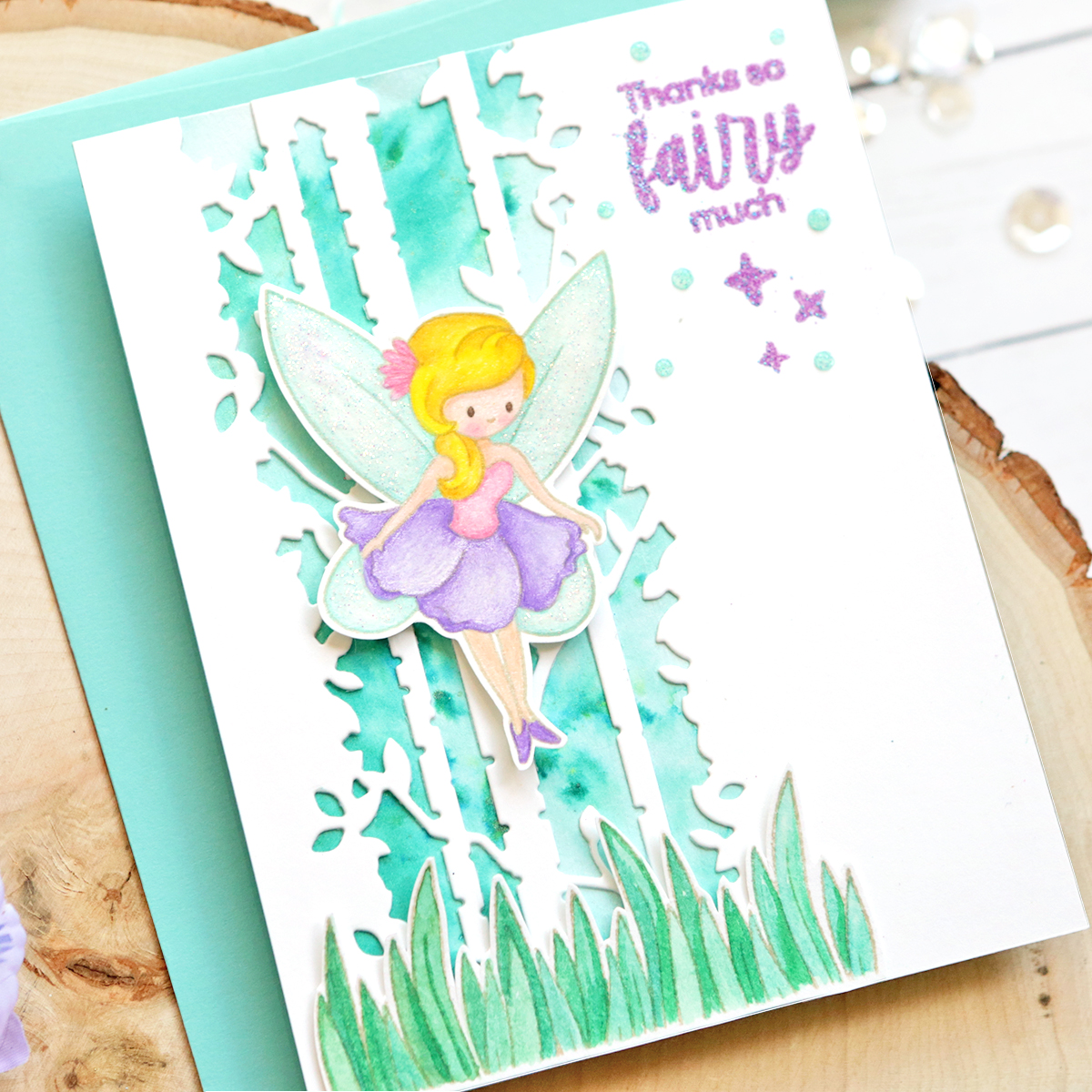 One Stamp, Five Ways: Fairytale Spinners