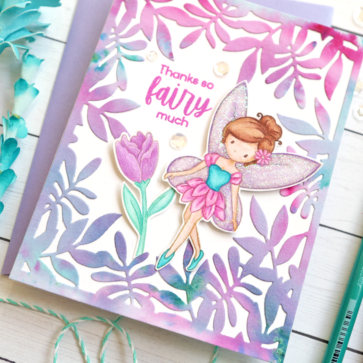 One Stamp, Five Ways: Fairytale Spinners