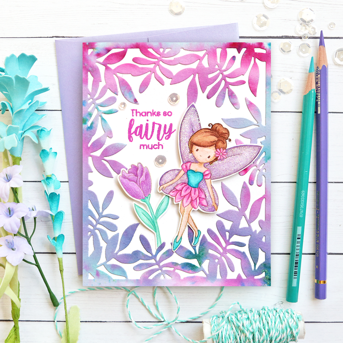 One Stamp, Five Ways: Fairytale Spinners