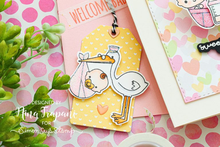Studio Monday with Nina-Marie: 2 Easy Interactive Baby Cards!