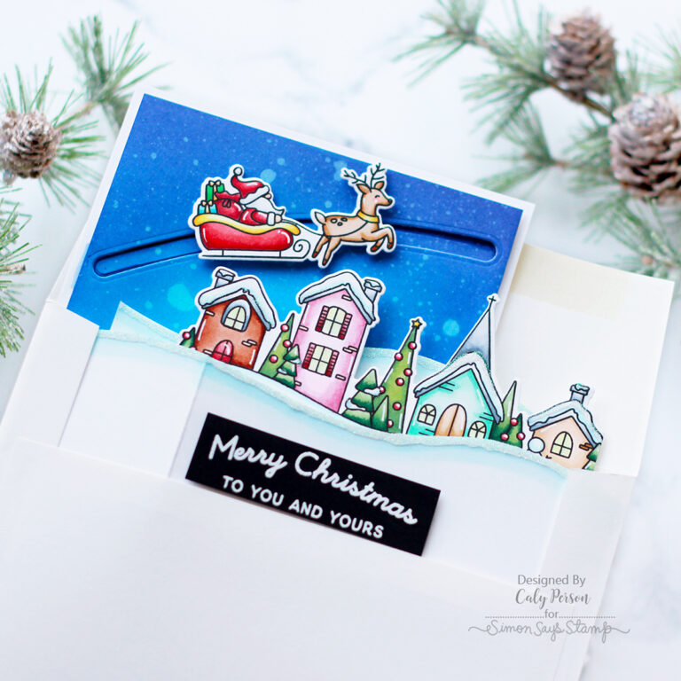 Crafty with Caly: Santa’s Sleigh Ride Slider Box Card
