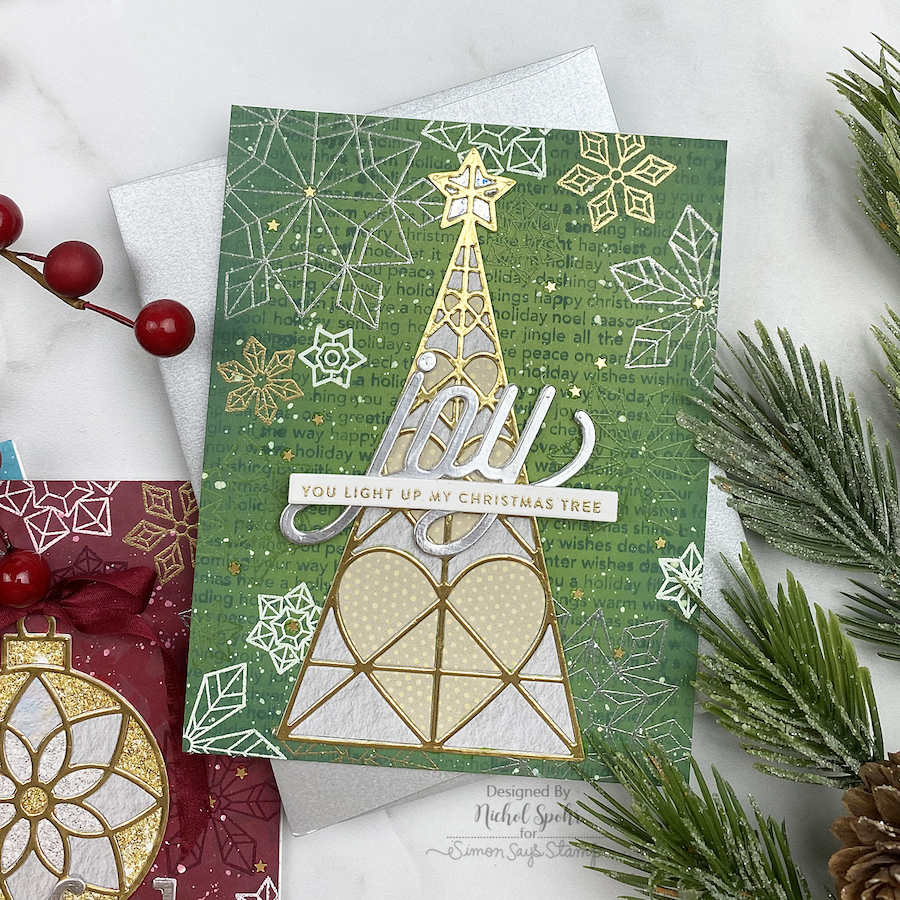 Making the Cut: Patterned Paper Inlay