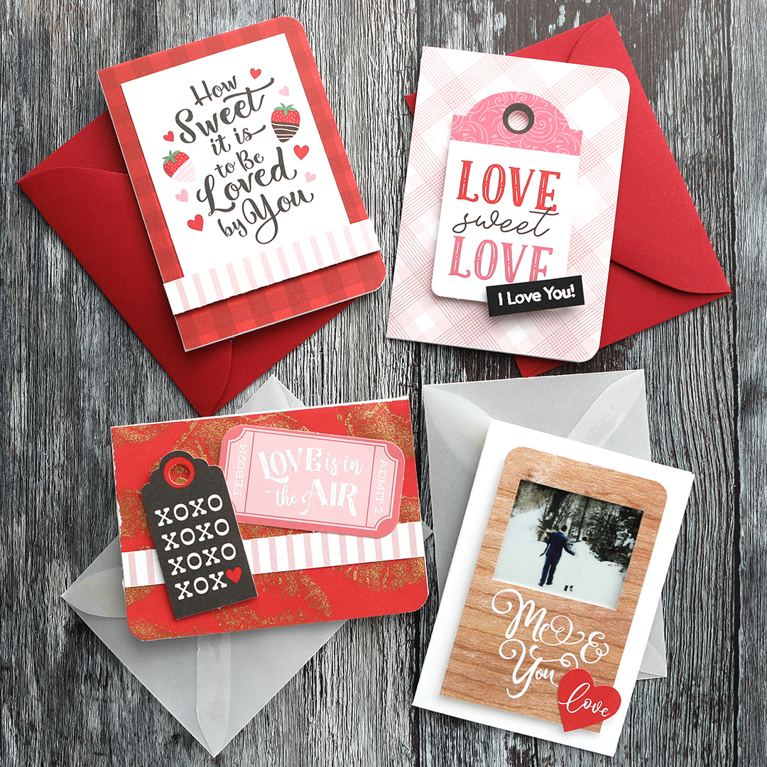 Mini Love Cards with the Limited Edition Valentine’s Day 2021 Card Kit!