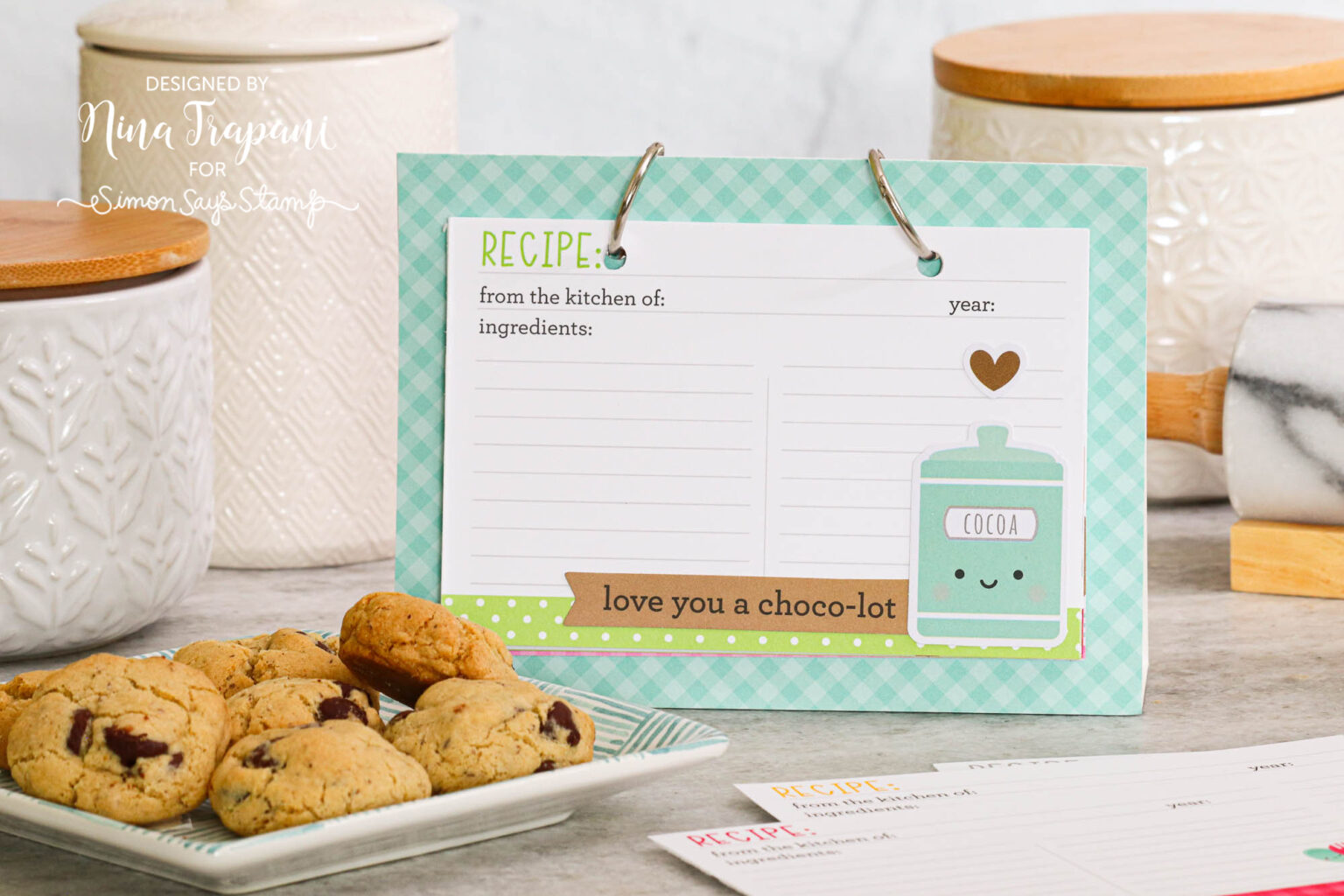 Studio Monday with Nina-Marie: Recipe Flip Book Featuring Doodlebug!