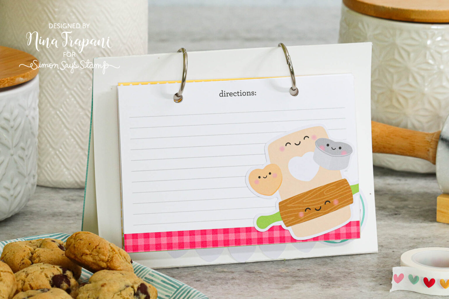 Studio Monday with Nina-Marie: Recipe Flip Book Featuring Doodlebug!