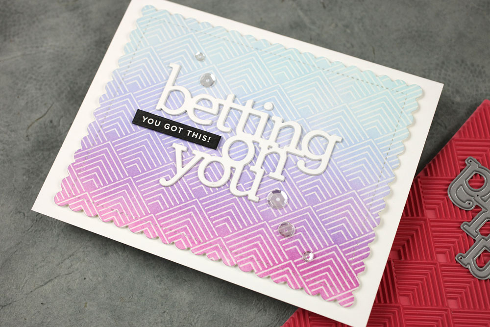 EZ with CZ: Easy Emboss Resist Backgrounds - Simon Says Stamp Blog