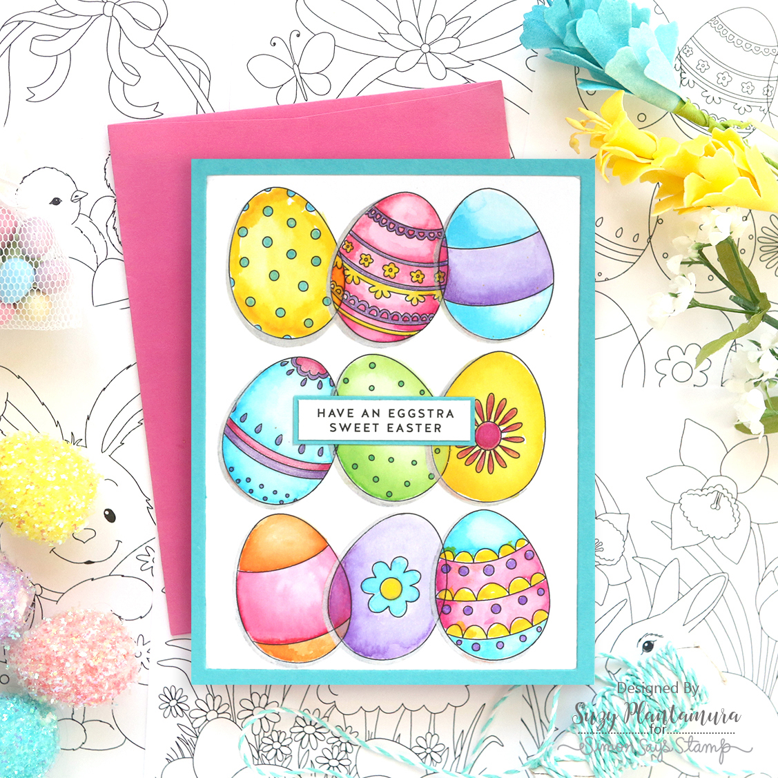 NEW Easter Pals Watercolor Cards