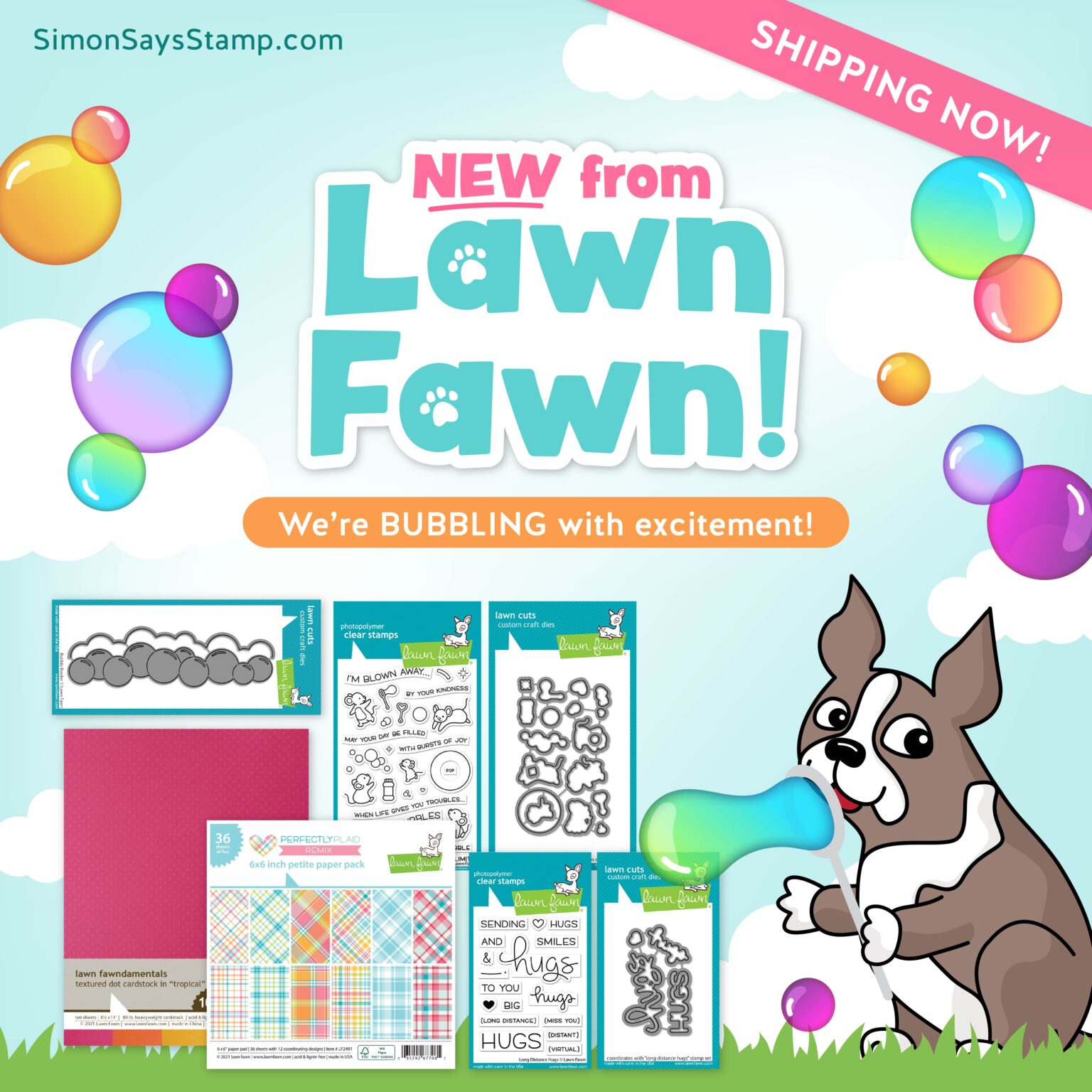NEW Spring 2021 Lawn Fawn + Inspiration