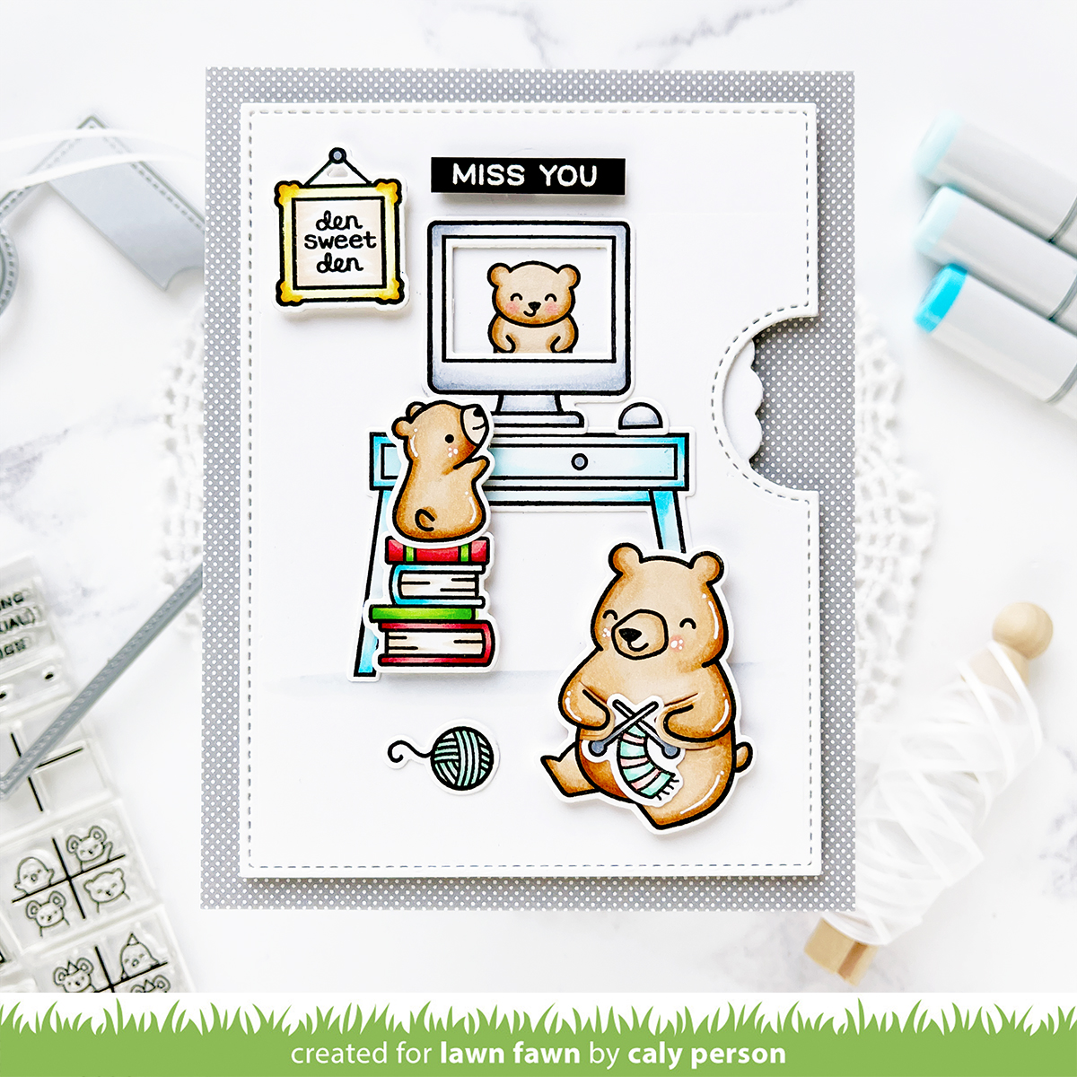 Lawn Fawn Virtual Bears