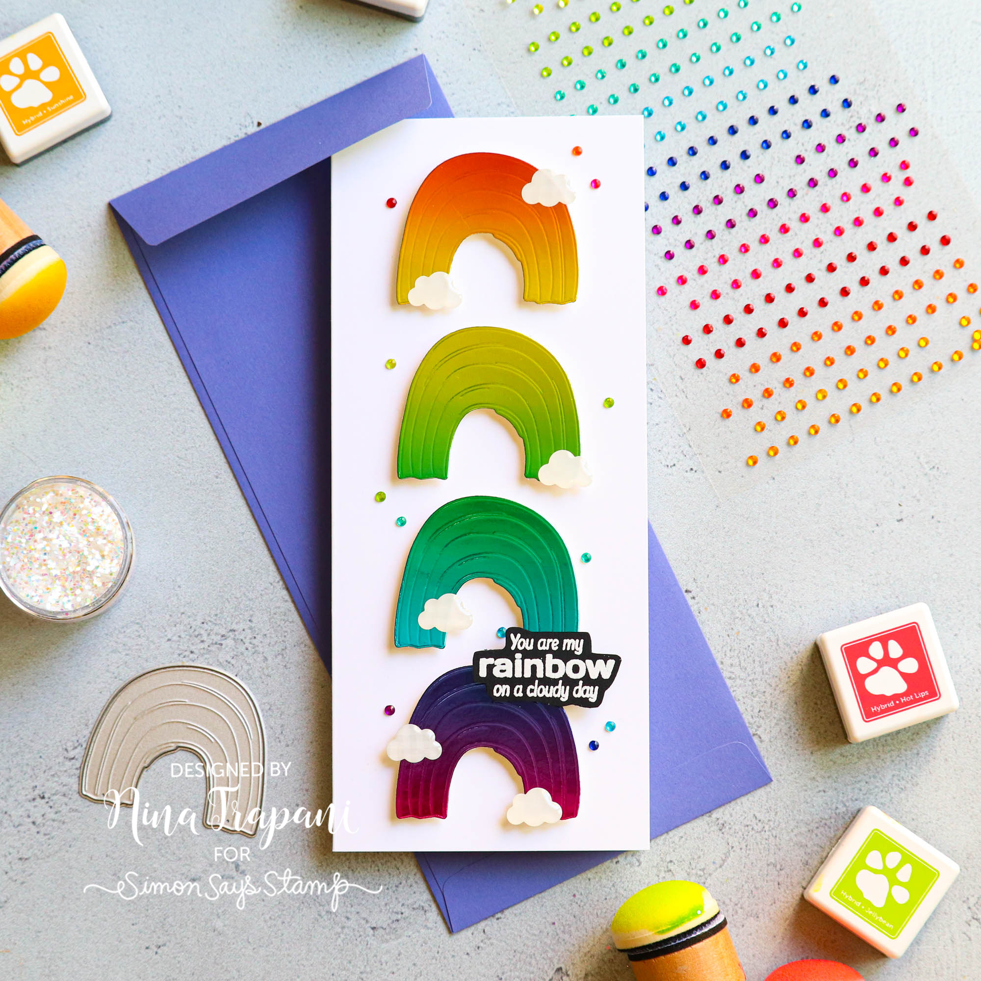 Card Kit Reveal and Inspiration: Rainbow Is My Favorite Color
