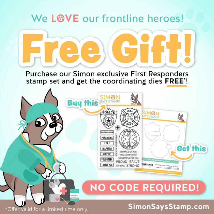 Cards for First Responders! Featuring Layered Stamping and Blending ...