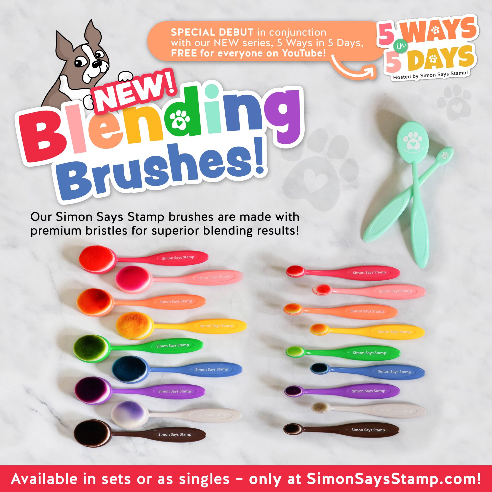 5 Ways in 5 Days FREE Crafty Series: DAY 1: Ink Blending