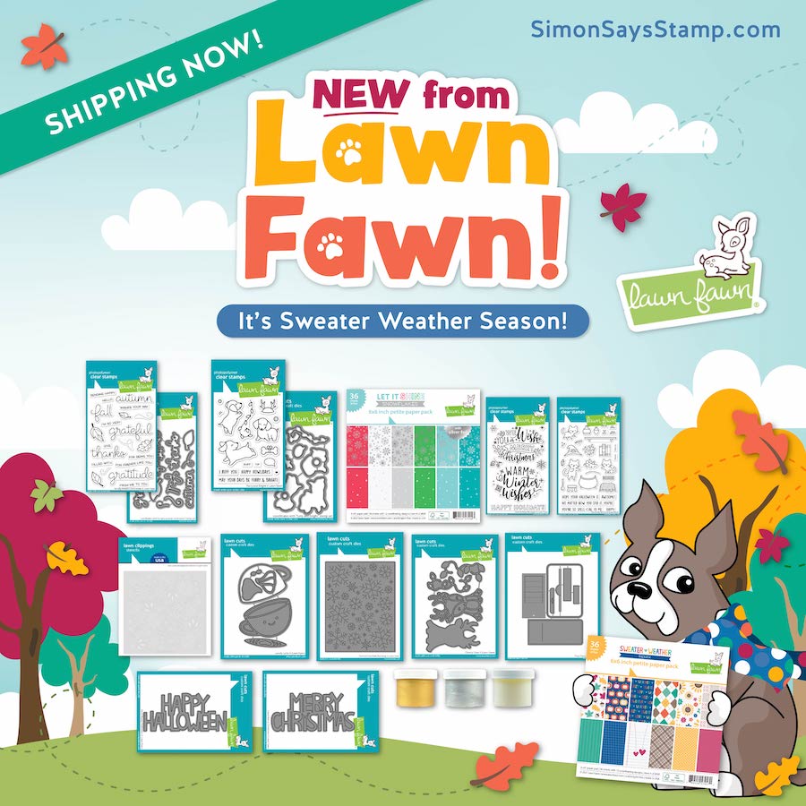 NEW Lawn Fawn 2021 Fall & Holiday Collection is HERE!