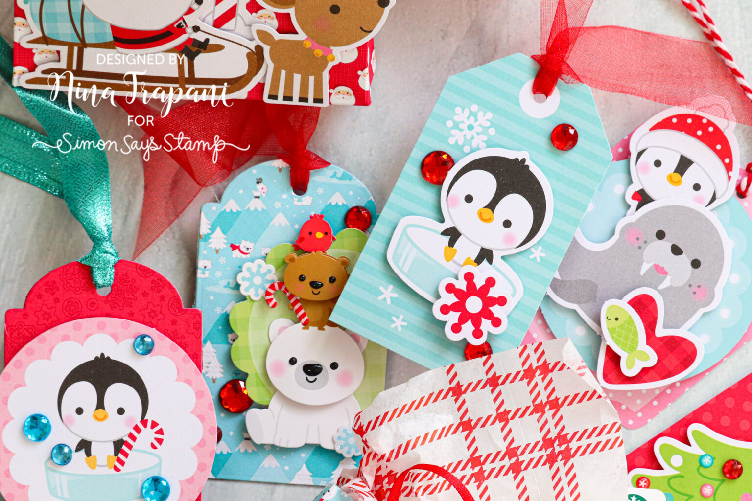 Studio Monday with Nina-Marie: Doodlebug Christmas Tags, Treat Bags ...