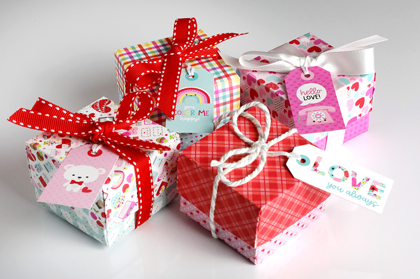 Easy Origami Boxes for Valentine’s Day! Limited Edition Happy Mail Kit