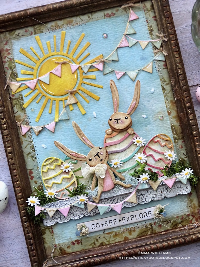 Go See Explore Framed Panel by Emma