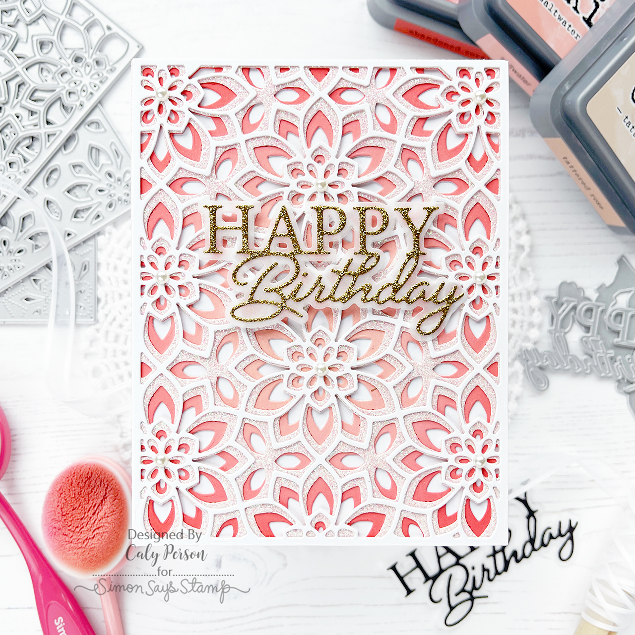 Crafty With Caly: Viola Plate Layer Birthday Card