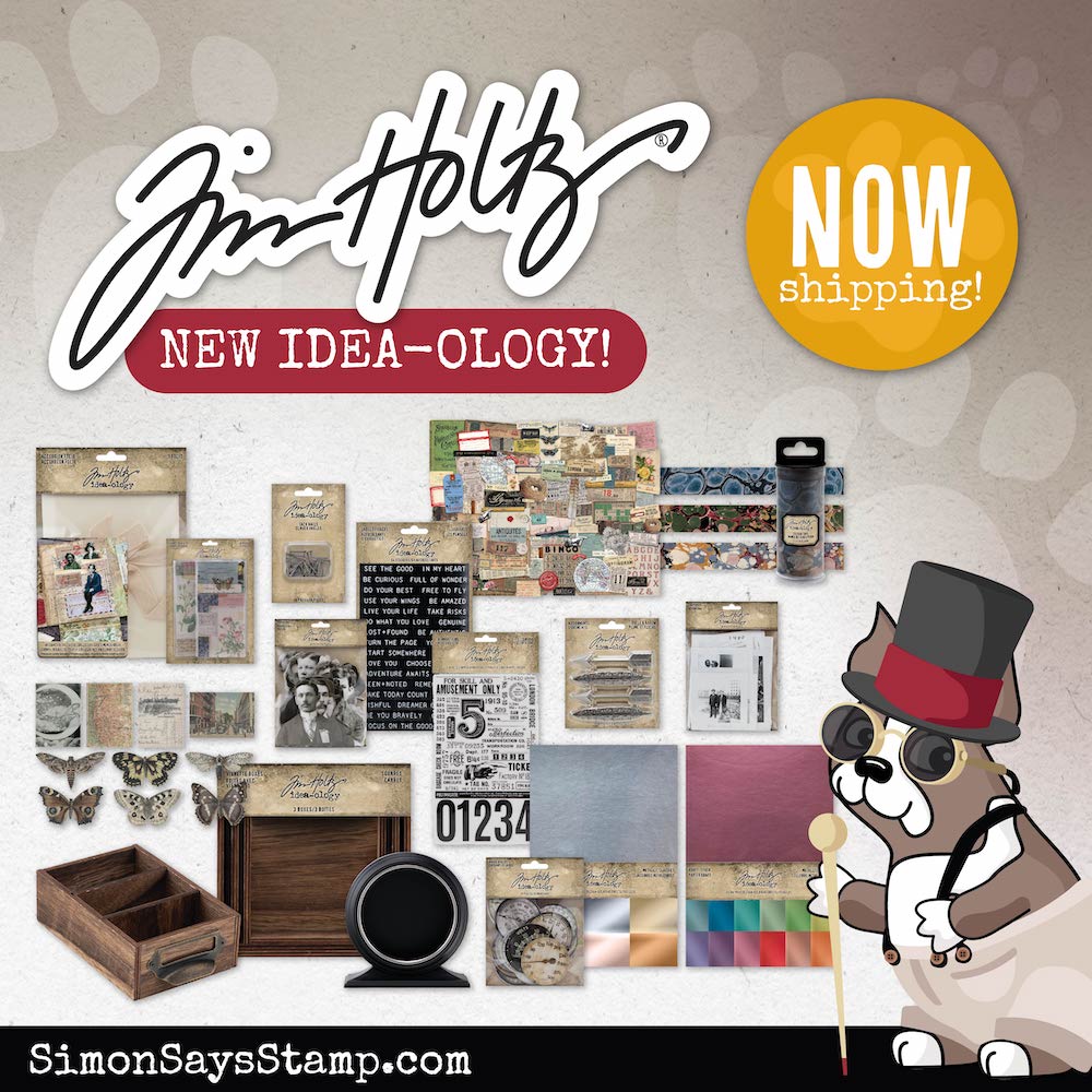 NEW Tim Holtz Idea-ology: SHIPPING NOW!