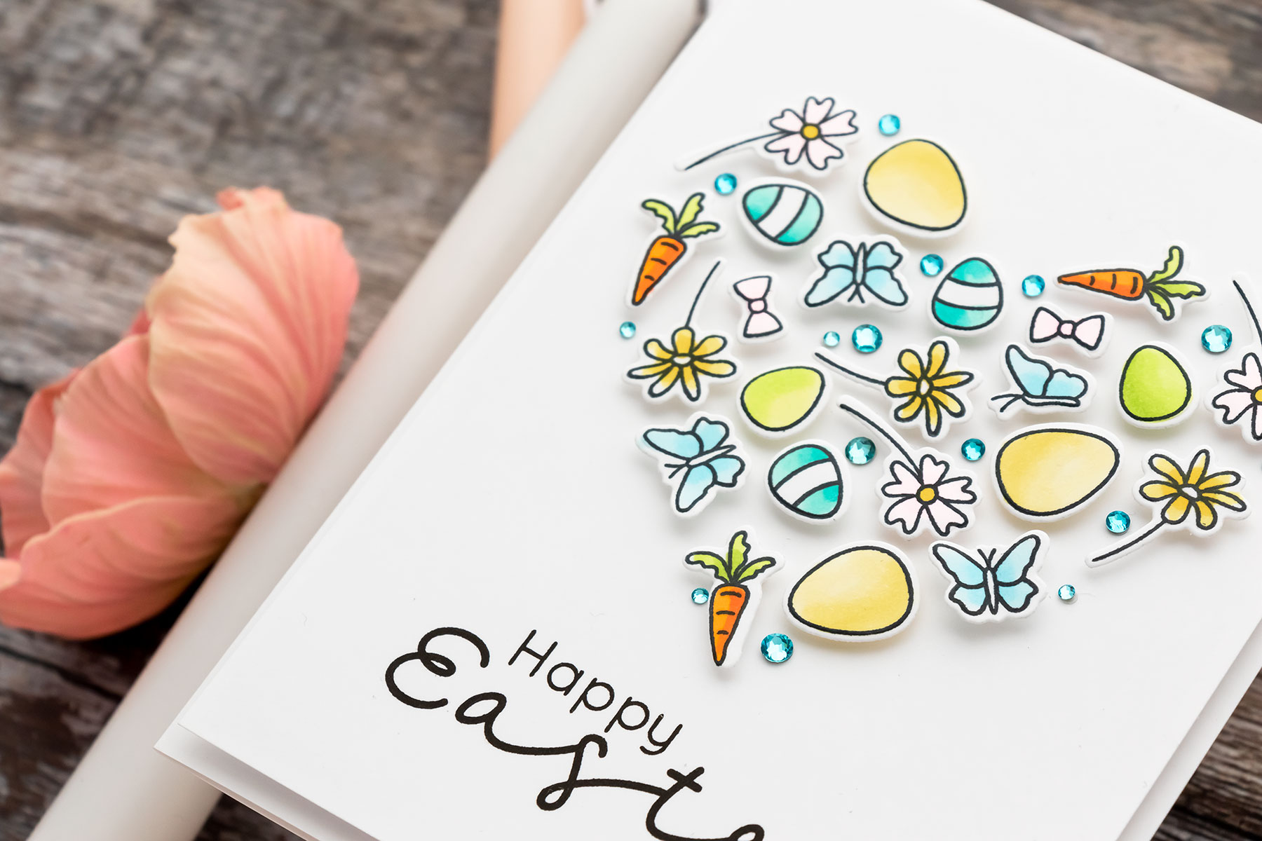 [3 ways!] Card Making with Tiny Stamps: Yippee for Yana