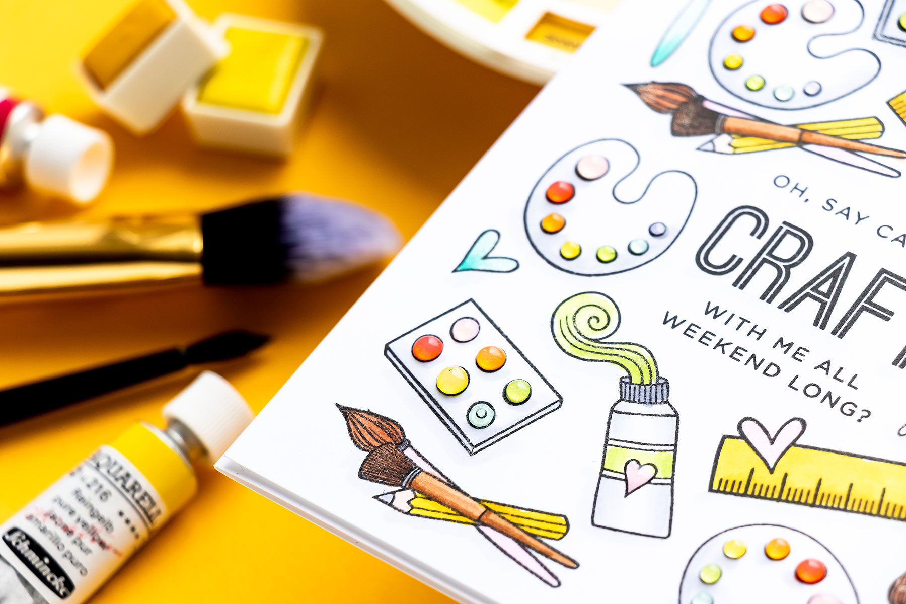 Yippee for Yana: Crafty Pattern Card