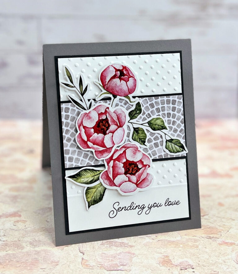 Making an Ephemera Card with Gina K!