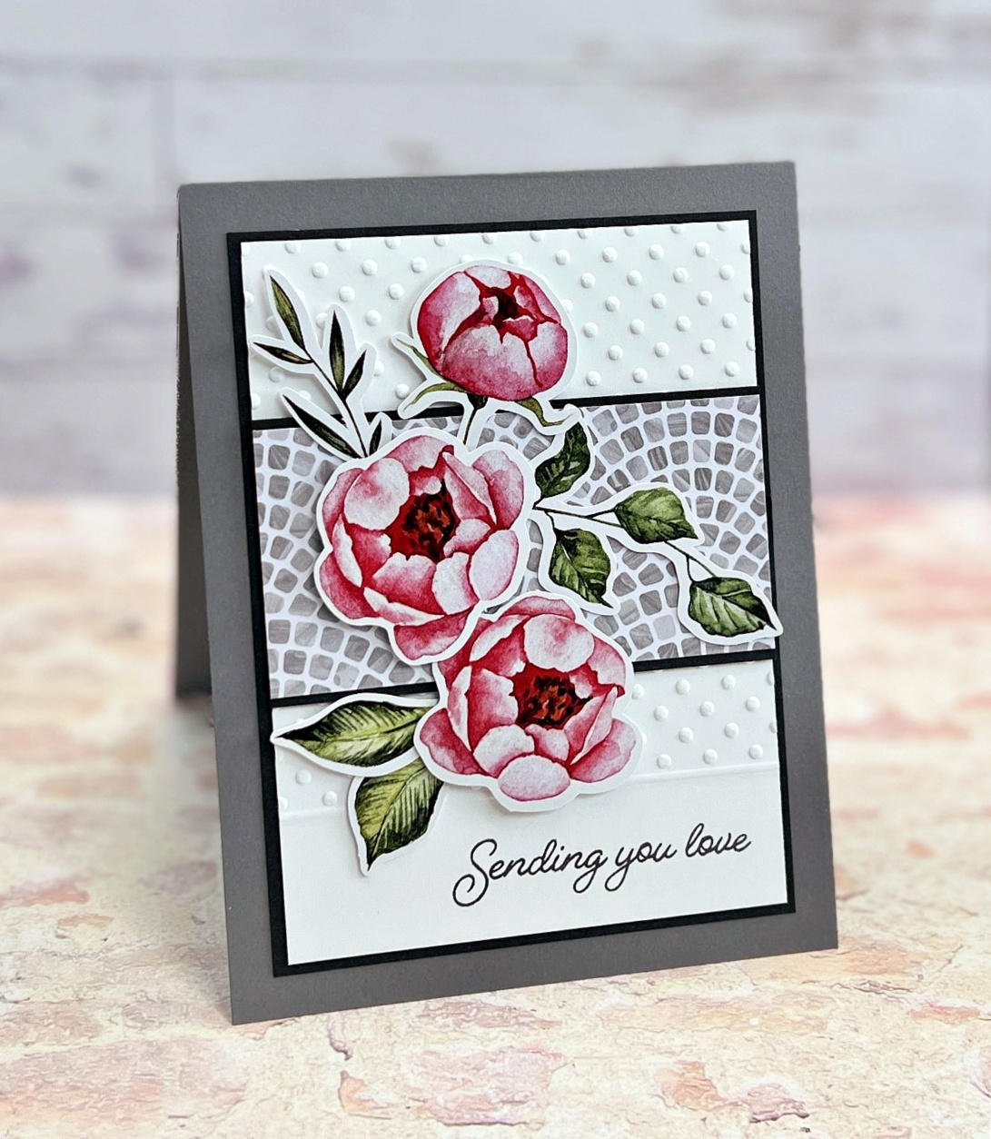 Making an Ephemera Card with Gina K!