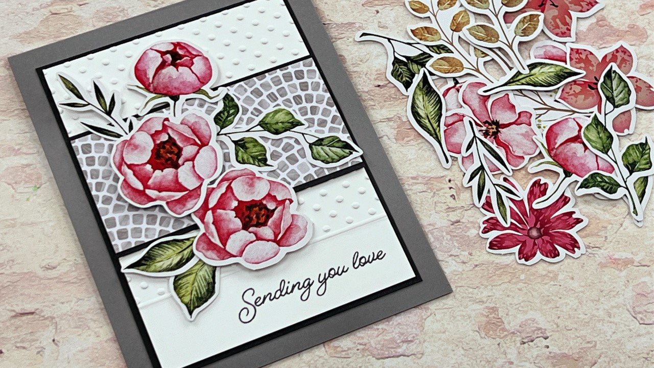 Making an Ephemera Card with Gina K!