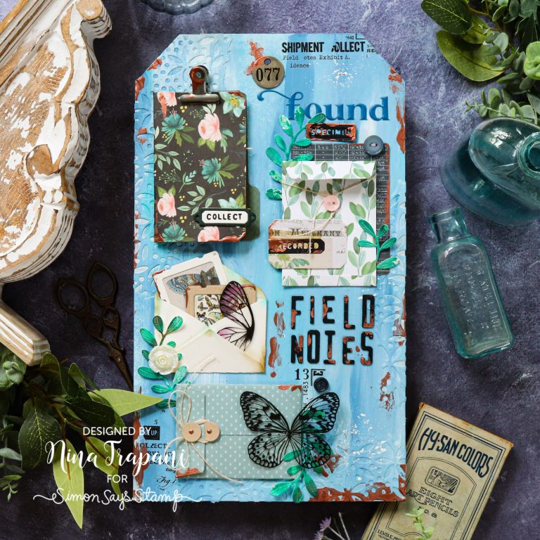 Tim Holtz Chapter 3 Inspiration: Specimen Tag